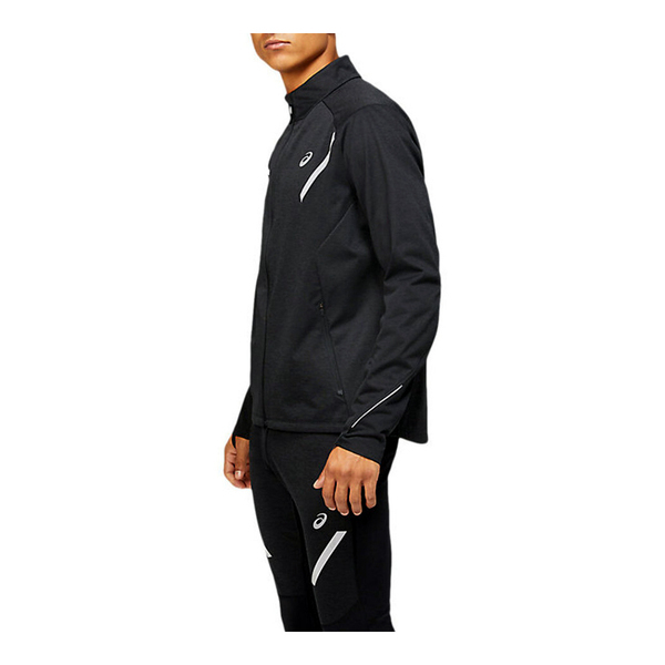 博客來-Asics [2011C107-001] 男 外套 運動 休閒 慢跑 路跑 保暖 立領 反光 防潑水 亞瑟士 黑