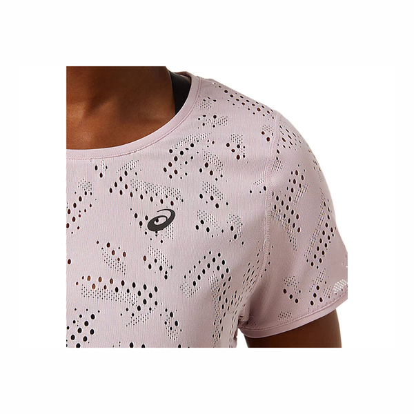 博客來-Asics Ventilate 2 SS Top [2012C228-701] 女 短袖 上衣 T恤 透氣 運動 粉