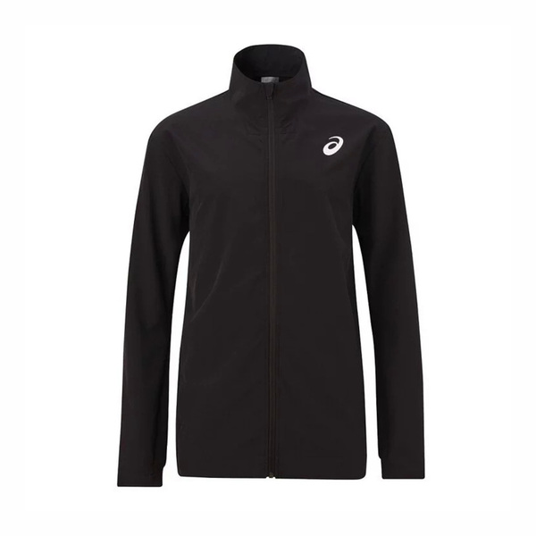 博客來-Asics [2041A141-001] 男 外套 平織外套 海外版型 運動 休閒 快乾 舒適 亞瑟士 黑