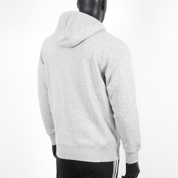 博客來-New Balance [AMT83528AG] 男 連帽上衣 經典LOGO 休閒 刷毛 保暖 舒適 穿搭 紐巴倫 灰白