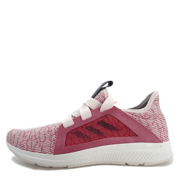 博客來-Adidas Edge Lux J [B42196] 大童鞋 運動 休閒 透氣 舒適 愛迪達 粉紅 白 23.5 粉紅/白