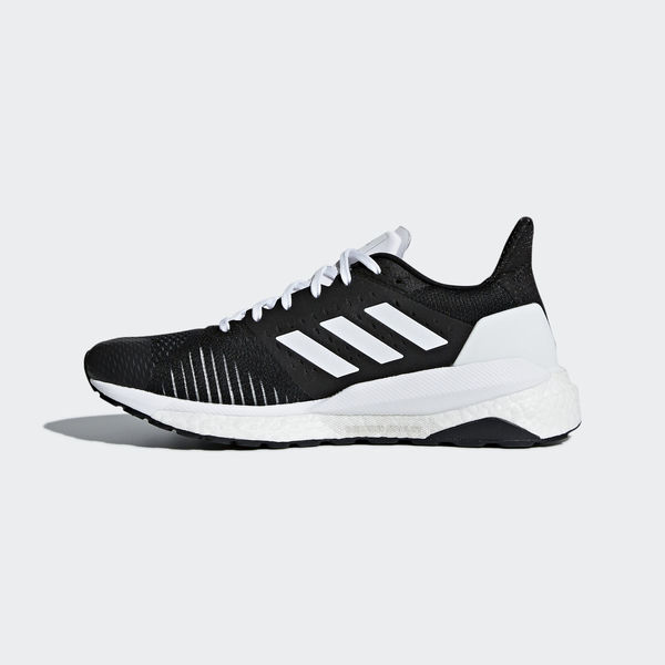 博客來-Adidas Solar Glide ST W [BB6617] 女鞋 運動 慢跑 休閒 緩震 舒適 輕量 愛迪達 黑白