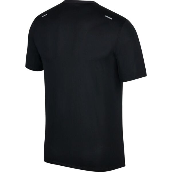 博客來-Nike As M DF Rise 365 Ss [CZ9185-013] 男 短袖 上衣 T恤 運動 慢跑 反光 黑