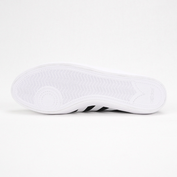 博客來-Adidas QT VULC 2.0 W [DB1386] 女鞋 運動 休閒 慢跑 簡約 透氣 帆布 穿搭 愛迪達 粉白 24.5cm 黑/白