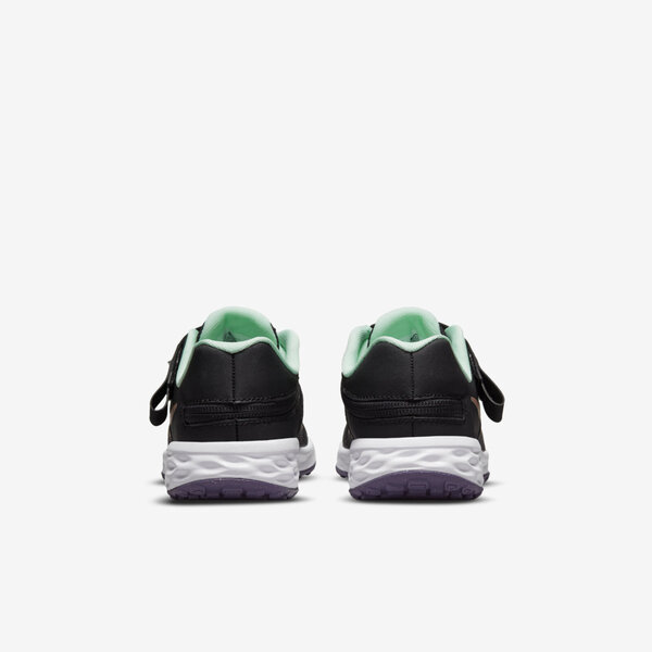 博客來-Nike Revolution 6 Flyease NN PS [DD1114-005] 中童 慢跑鞋 運動 緩震 黑