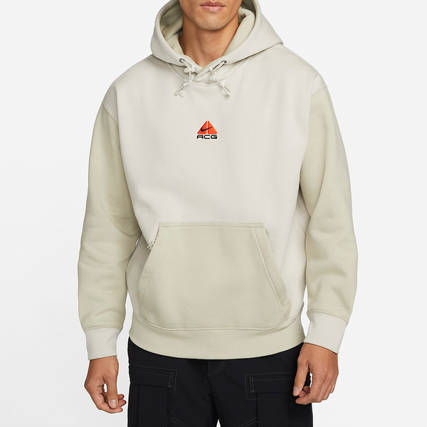 博客來-Nike ACG Therma-FIT [DH3088-072] 男 連帽上衣 厚磅 帽T 刷毛 保暖 刺繡 舒適 灰
