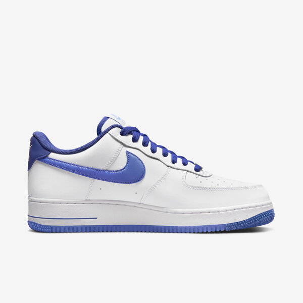 博客來-Nike Air Force 1 07 [DH7561-104] 男 休閒鞋 運動 經典 AF1 皮革 穿搭 白 藍