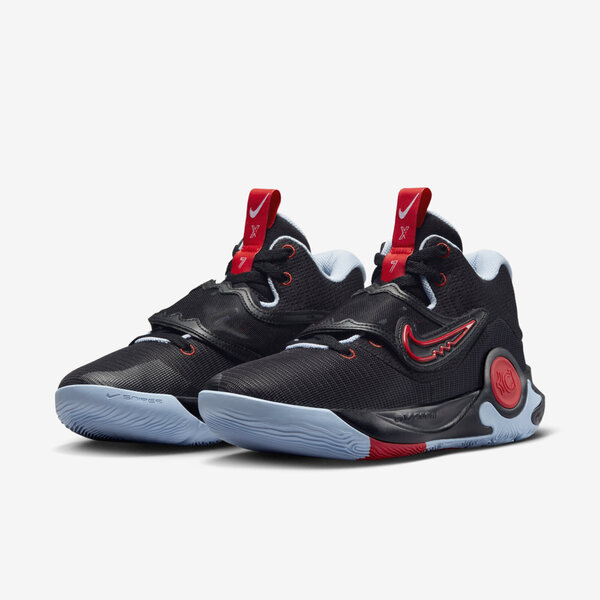 博客來-Nike KD Trey 5 X EP [DJ7554-011] 男 籃球鞋 運動 訓練 緩震 杜蘭特 魔鬼氈 黑 紅