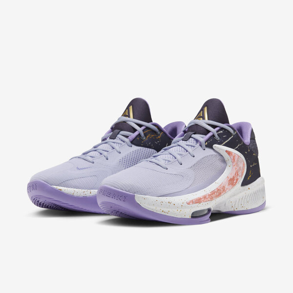 博客來-Nike Zoom Freak 4 ASW EP [DV1180-500] 男 籃球鞋 運動 字母哥 明星賽配色 紫