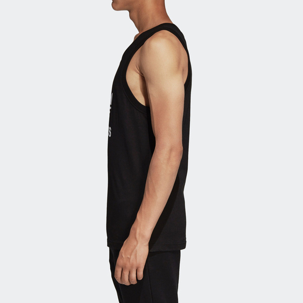 博客來-Adidas Trefoil Tank [DV1509] 男 背心 運動 休閒 基本百搭款 三葉草 國際版 黑