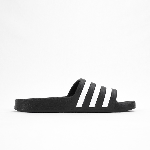 博客來-Adidas Adilette Aqua [F35543] 男女 運動 涼鞋 拖鞋 休閒 舒適 輕量 愛迪達 黑白 22.5cm 黑/白