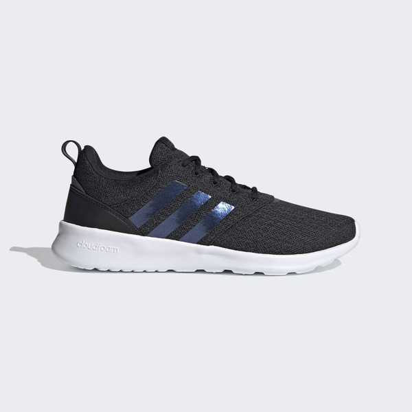 博客來-Adidas Qt Racer 2.0 [FY8309] 女鞋 運動 休閒 慢跑 健身 透氣 緩震 穿搭 愛迪達 黑