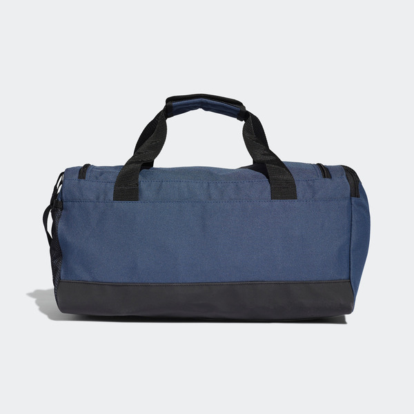 博客來-Adidas Linear Duffel S [GN2035] 健身包 雙提把 耐磨底部 加厚握柄 多層口袋 藍 FREE 藍