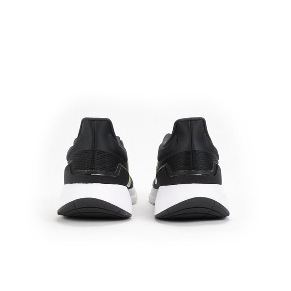 博客來-Adidas EQ21 Run [GW6726] 男 慢跑鞋 運動 休閒 避震 透氣 路跑 回彈 緩震 愛迪達 黑 黃