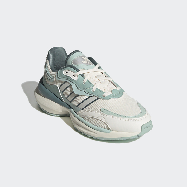 博客來-Adidas Zentic W [GX0422] 女 休閒鞋 運動 再生材質 輕量 避震 透氣 穿搭 愛迪達 米 綠