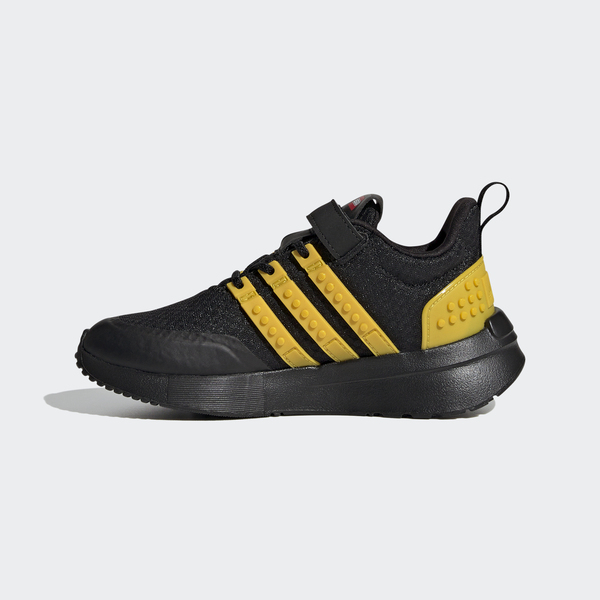 博客來-Adidas Lego Racer TR EL K [GX3180] 中童 慢跑鞋 運動 休閒 樂高 魔鬼氈 愛迪達 黑