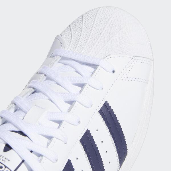 博客來-Adidas Superstar [GX6320] 男女 休閒鞋 運動 經典 Originals 皮革 穿搭 白 深藍