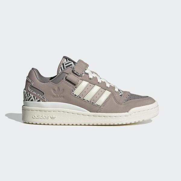 博客來-Adidas Forum Low W [GY0020] 女 休閒鞋 運動 經典 復古 魔鬼氈 舒適 穿搭 愛迪達 藕紫灰