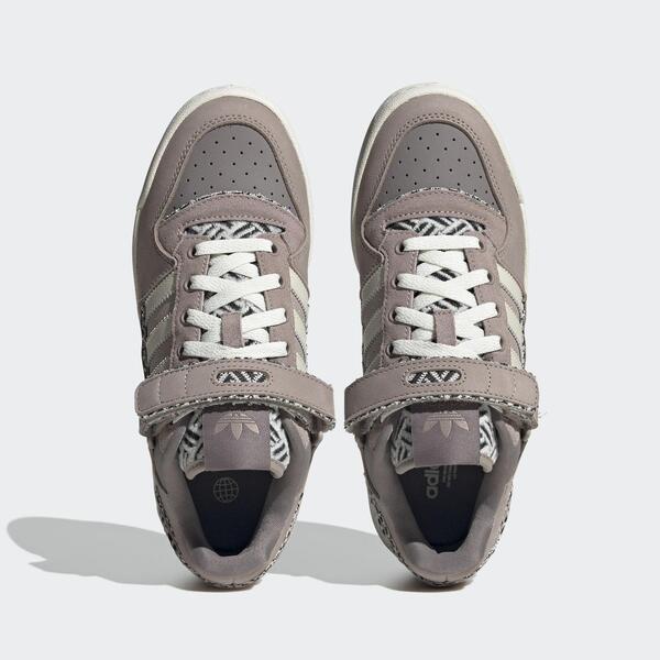 博客來-Adidas Forum Low W [GY0020] 女 休閒鞋 運動 經典 復古 魔鬼氈 舒適 穿搭 愛迪達 藕紫灰