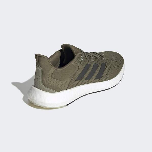 博客來-Adidas Pureboost 21 [GY5101] 男 慢跑鞋 運動 訓練 休閒 緩震 透氣 舒適 愛迪達 軍綠 29cm 綠/黑
