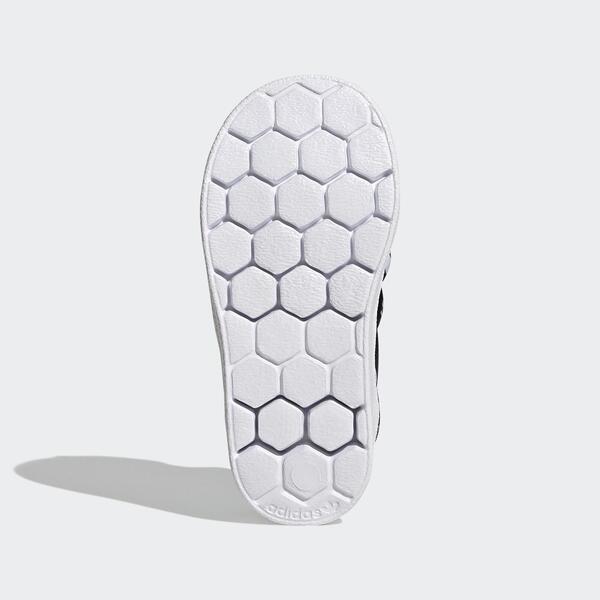 博客來-Adidas Superstar 360 I [GY9214] 小童 嬰兒鞋 襪套 Hello Kitty 聯名 黑紅