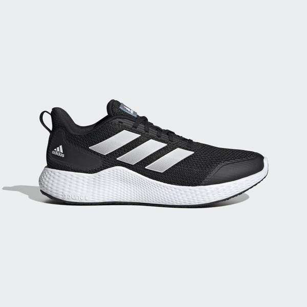 博客來-Adidas Edge Gameday [GZ5280] 男女鞋 運動 休閒 慢跑 訓練 透氣 舒適 穿搭 愛迪達 黑