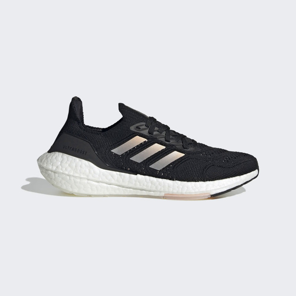 博客來-Adidas Ultraboost 22 HEAT.RDY W [H01174] 女 慢跑鞋 運動 路跑 透氣 黑 粉橘