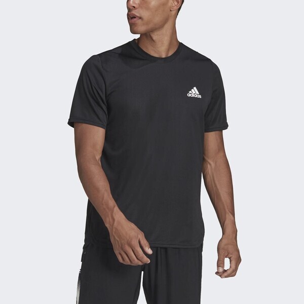 博客來-Adidas D4M Tee [HF7214] 男 短袖 上衣 T恤 運動 訓練 吸濕 排汗 舒適 柔軟 愛迪達 黑