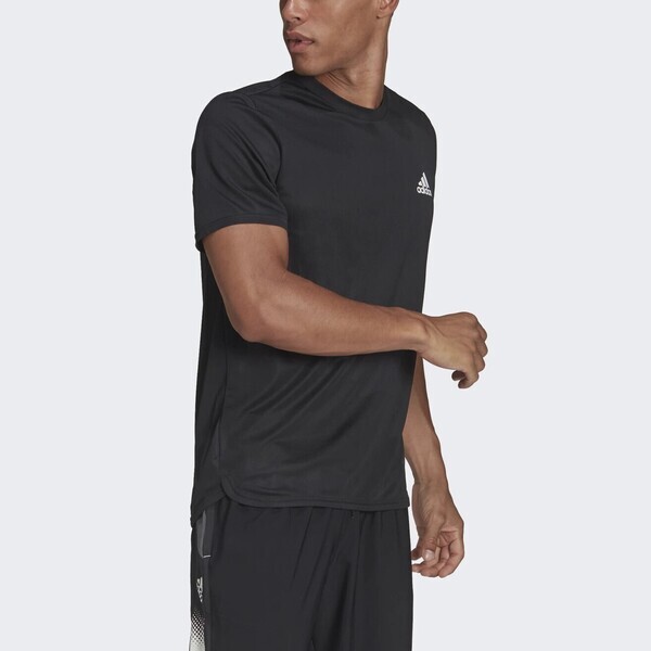 博客來-Adidas D4M Tee [HF7214] 男 短袖 上衣 T恤 運動 訓練 吸濕 排汗 舒適 柔軟 愛迪達 黑
