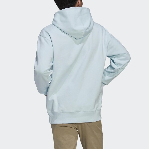博客來-Adidas C Hoodie Ft [HK2941] 男 連帽上衣 帽T 運動 休閒 柔軟 重磅 寬鬆 國際版 水藍