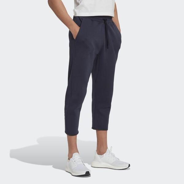 博客來-Adidas M Internal 7::8 [HK4587] 男 運動長褲 九分褲 訓練 休閒 舒適 刷毛 亞洲版 黑