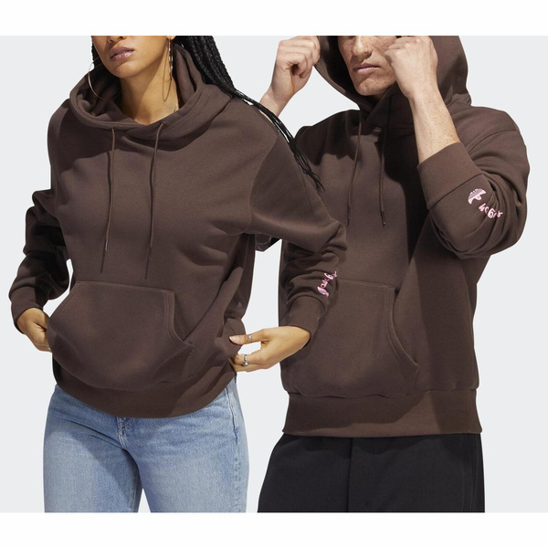 博客來-Adidas G Shmoo Hoodie2 [HM6863] 男女 連帽上衣 帽T 滑板 運動 休閒 聯名 國際版 棕