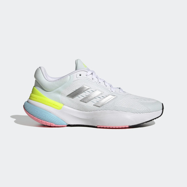 博客來-Adidas Response Super 3.0 W [HP2057] 女 慢跑鞋 運動 路跑 緩震 透氣 白 淺藍