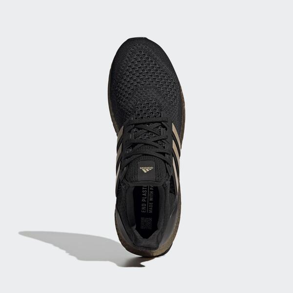博客來-Adidas Ultraboost 1 Dna [HP9618] 男女 慢跑鞋 運動 休閒 保覆 支撐 緩衝 彈力 黑金
