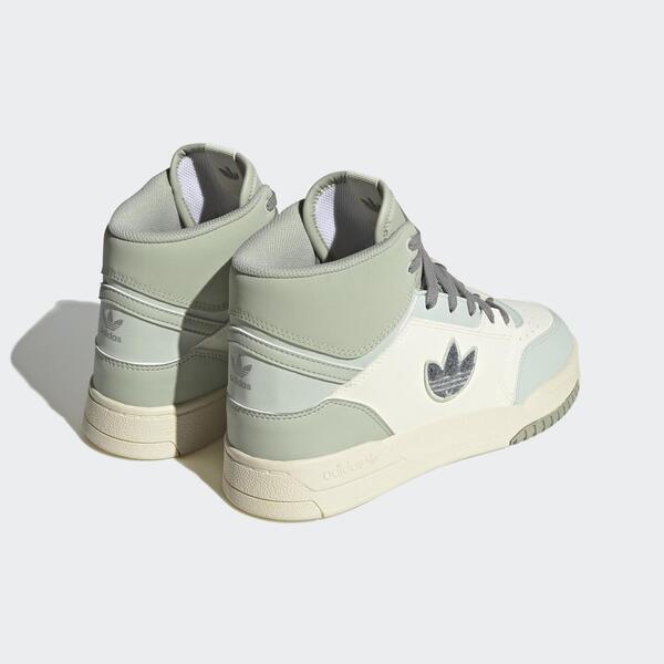 博客來-Adidas Drop Step XL W [HQ6948] 女 休閒鞋 運動 球鞋 經典 Originals 米 灰藍