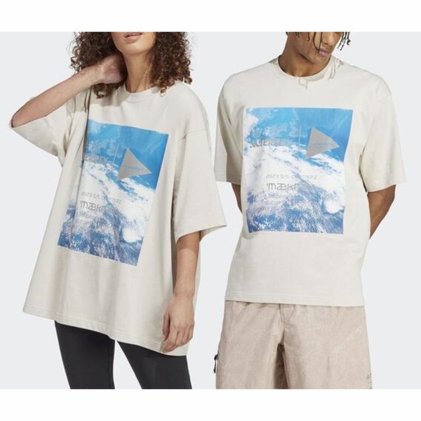 博客來-Adidas Awd Graph S [HR7141] 男女 短袖上衣 T恤 運動 休閒 戶外風 聯名 亞洲版 白