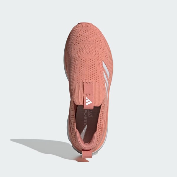 博客來-Adidas Cloudfoam Walk Lounger [ID4061] 女 健走鞋 步行鞋 舒適 緩震 橘 白
