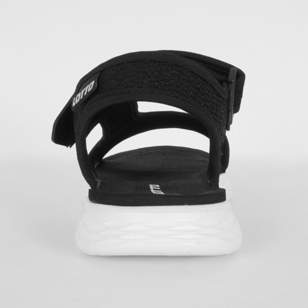 博客來-Lotto Sandals [LT1AWS3371] 女鞋 運動 涼鞋 拖鞋 輕量 透氣 夏天 海灘 穿搭 黑