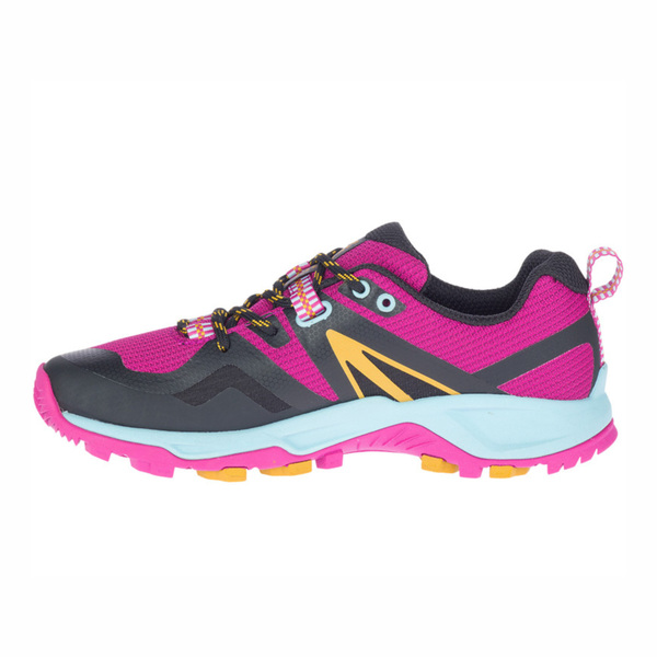 博客來-Merrell MQM Flex 2 GTX [ML034956] 女 越野鞋 戶外 登山 運動 防潑水 膠底 黑紫 25.5cm 黑/紫