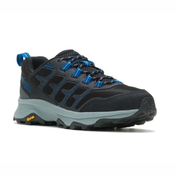 博客來-Merrell Moab Speed XTR Gore-Tex [ML067091] 男 戶外鞋 登山 越野 防水 黑藍