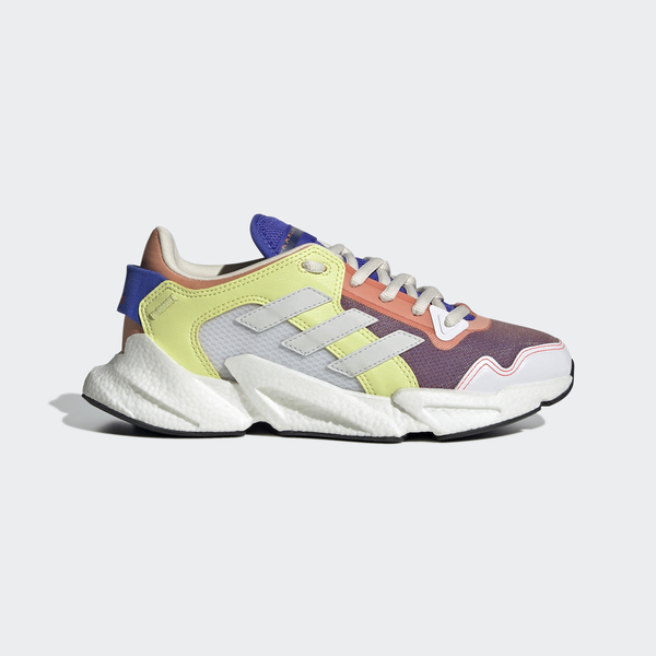 博客來-Adidas KK X9000 [S24028] 女 慢跑鞋 運動 休閒 靈活 支撐 緩震 舒適 穿搭 愛迪達 白彩